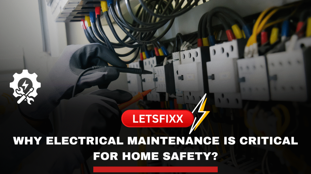 Why Electrical Maintenance is Critical for Home Safety | Lets Fixx